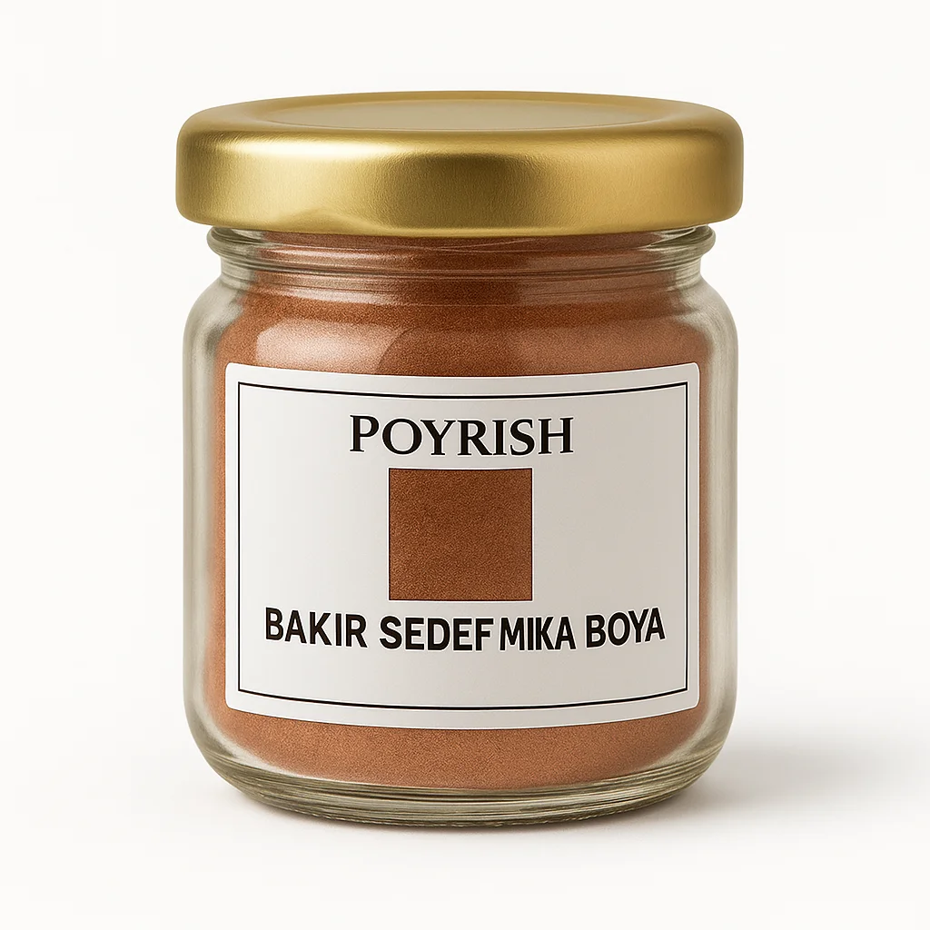 Bakır Sedef Mika Boya 10 Gr. | Mum Malzemeleri, Soya Wax, Mum Yapım ...